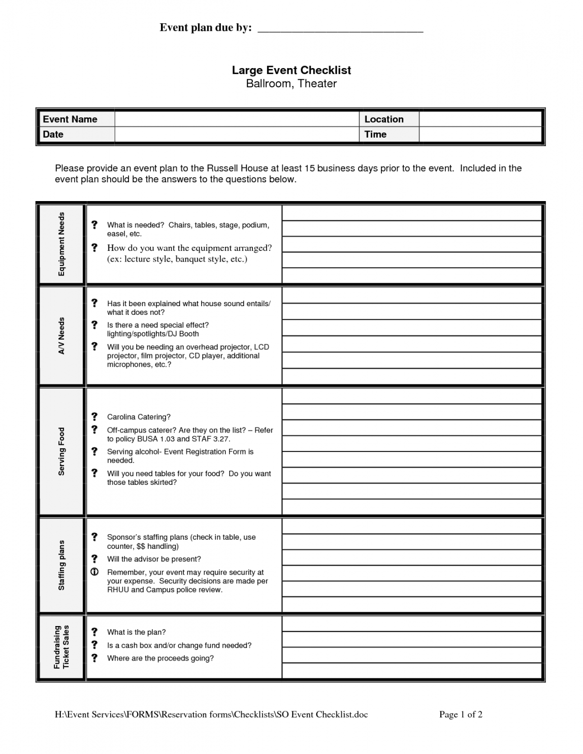 Free 27 Images Of Fundraiser Checklist Template Bfegy Fundraising 