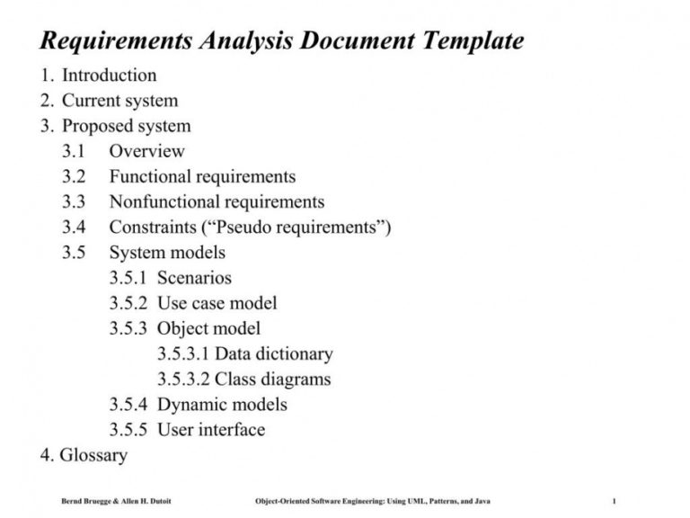 System Analysis Documentation Template - Dremelmicro