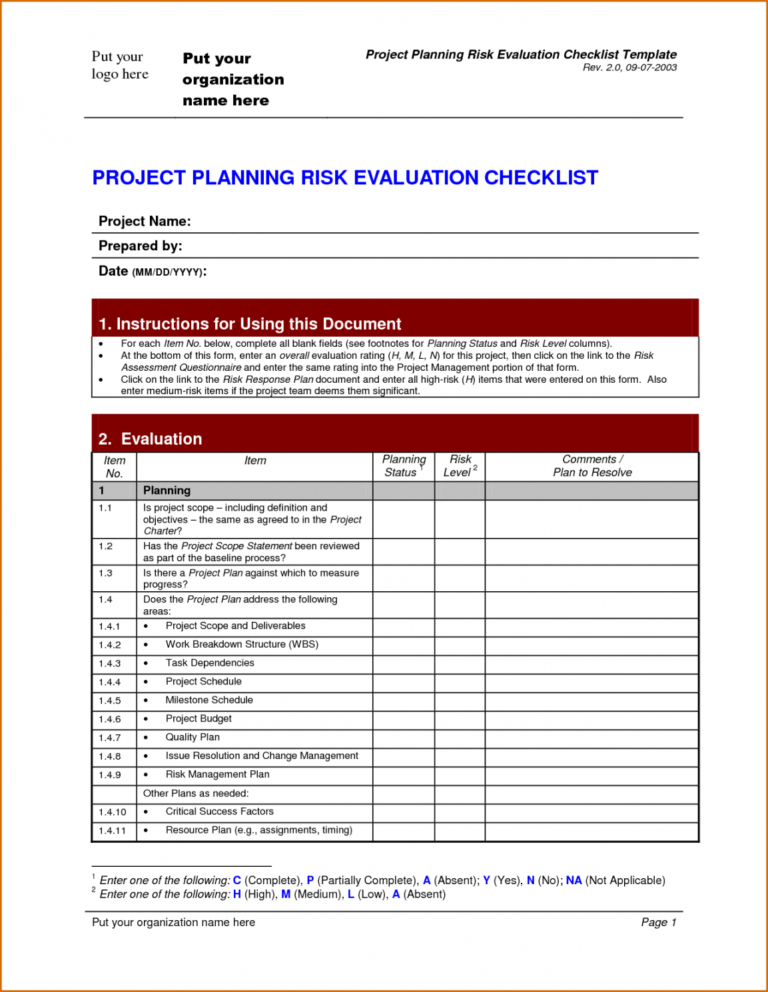 Project Checklist Template Initiation Example Construction Closeout It ... Project Checklist Template Initiation Example Construction Closeout It ...