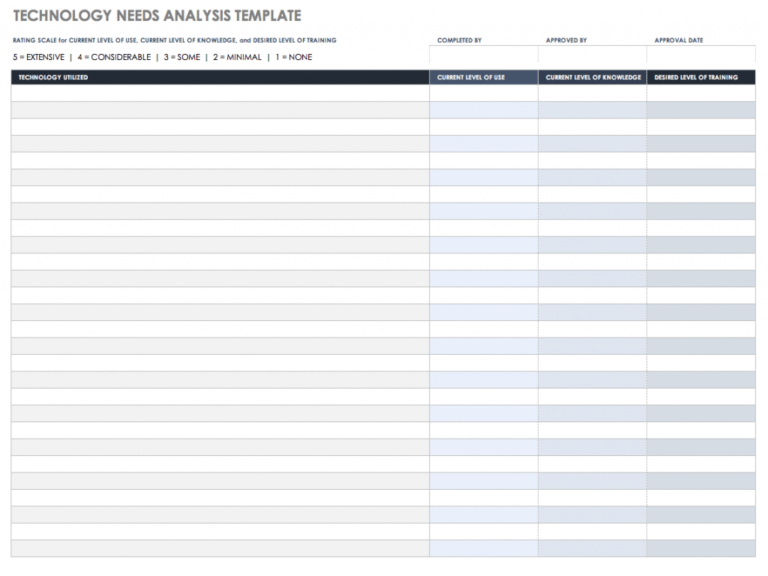 Information Needs Analysis Template - Dremelmicro