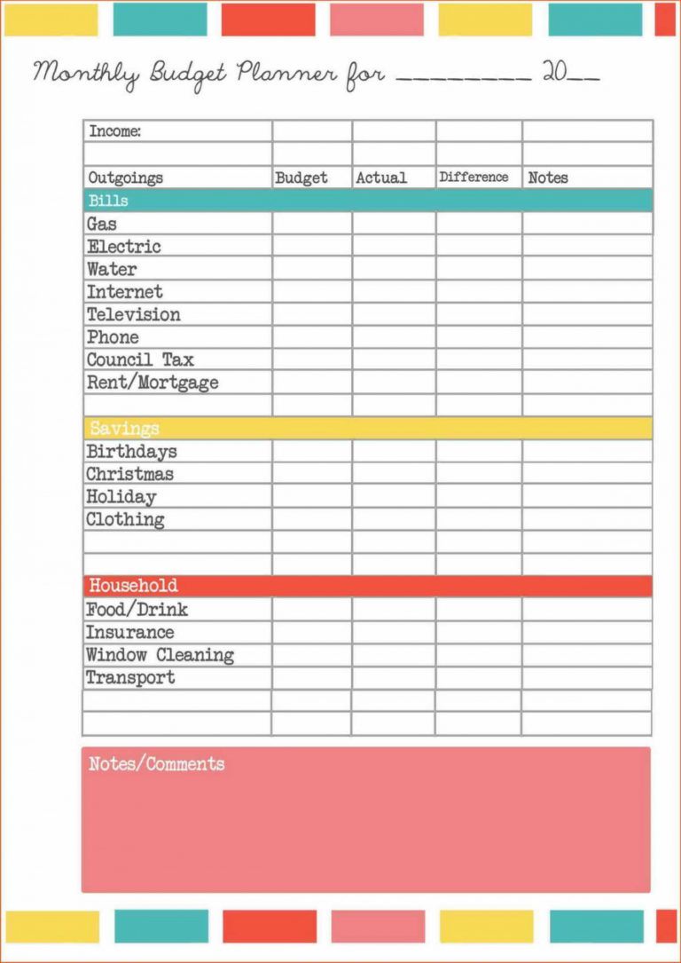 Editable Expenses And Me Spreadsheet For Self Employed Personal Free Editable Expenses And Me Spreadsheet For Self Employed Personal Free
