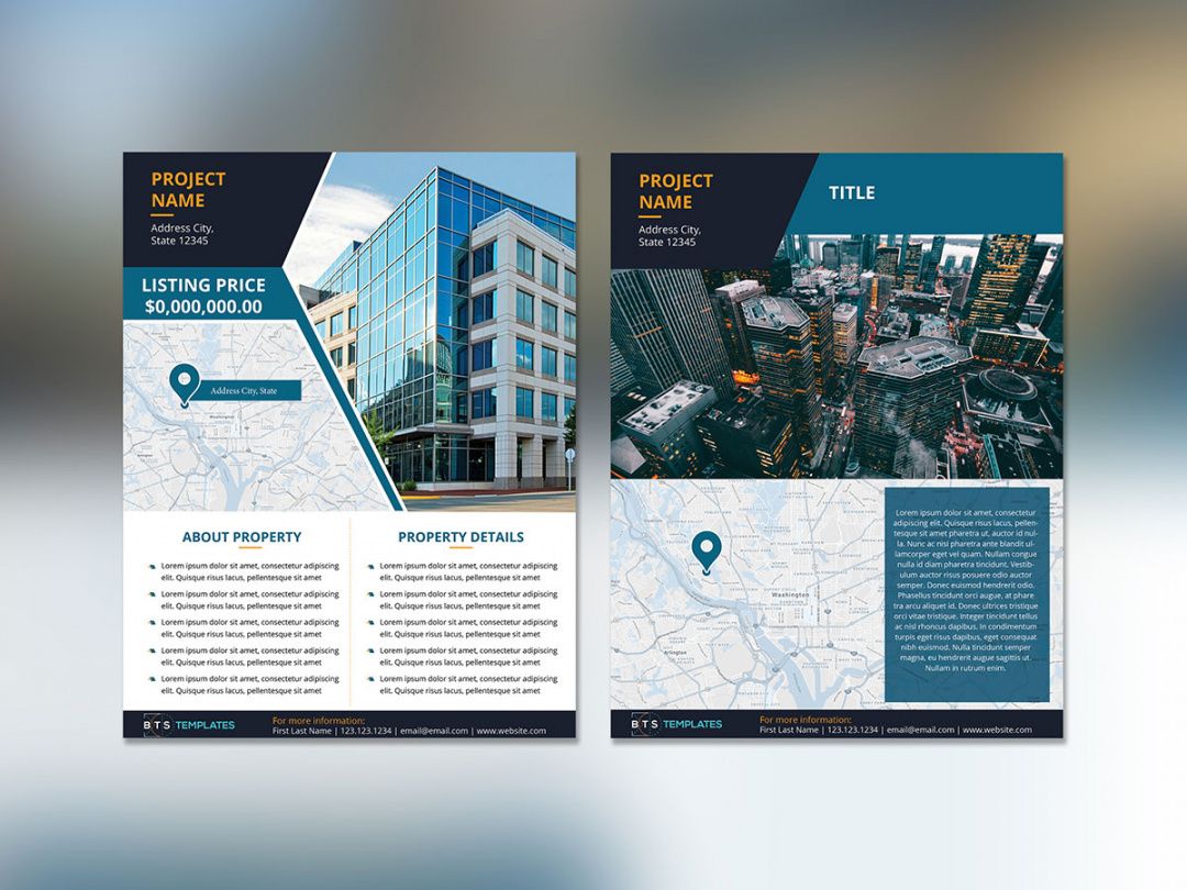 Commercial Property Flyer Template