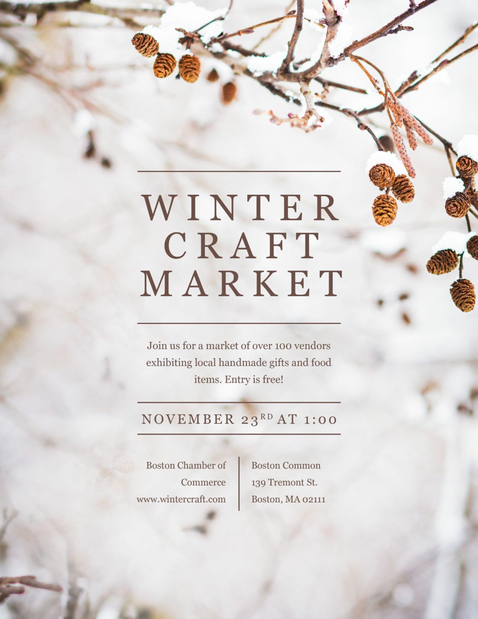 Winter Craft Fair Flyer Template Psd Docx Craft Show Flyer Template 