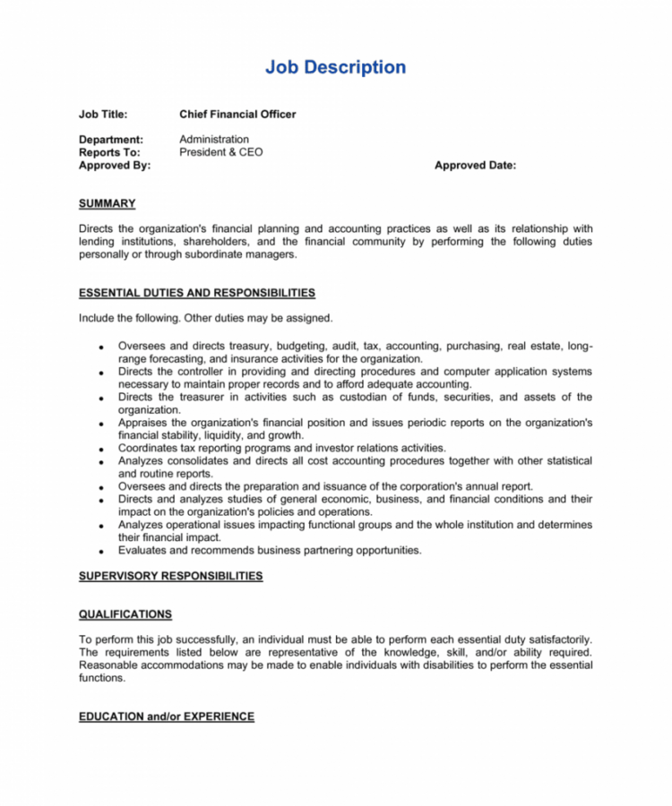 Job Description Templates – Page 6 – Dremelmicro