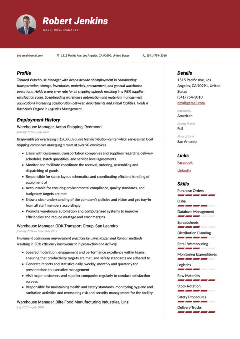 Warehouse Worker Job Description Template - Dremelmicro