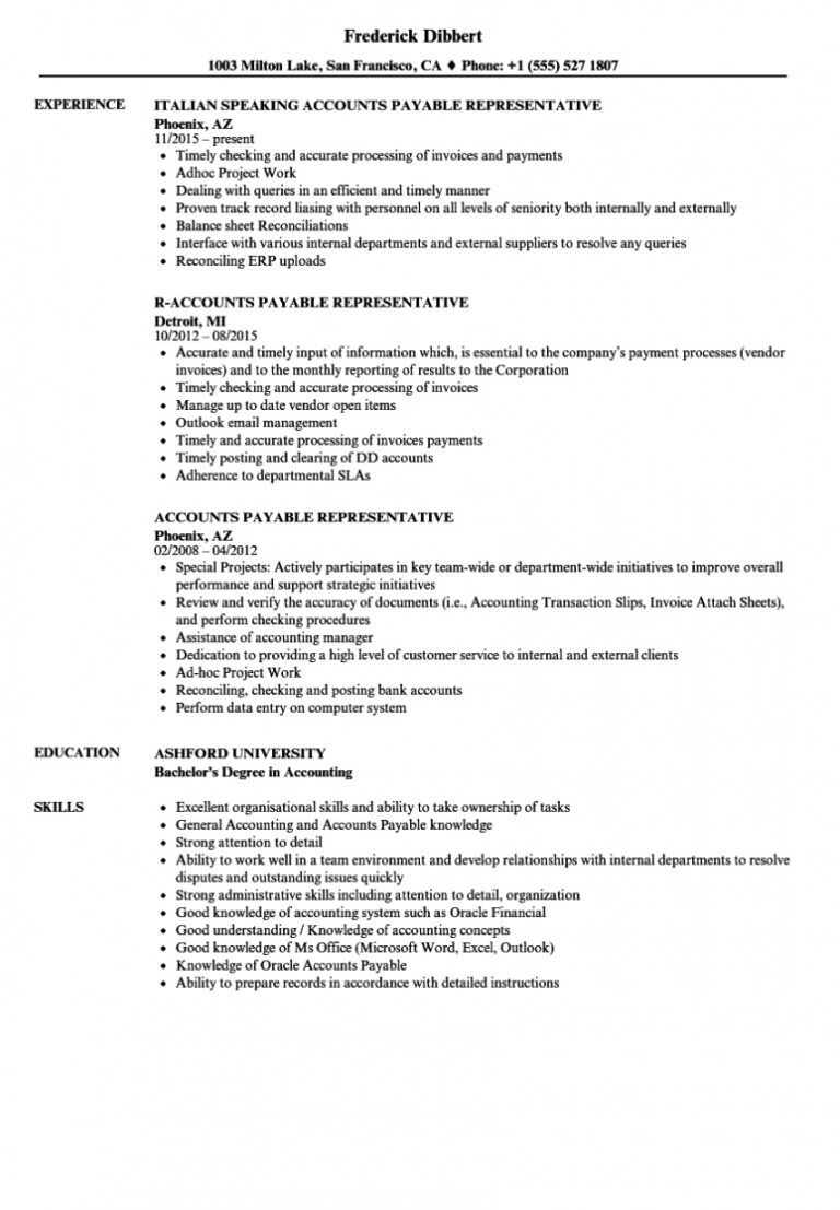 Accounts Receivable Job Description Template - Dremelmicro