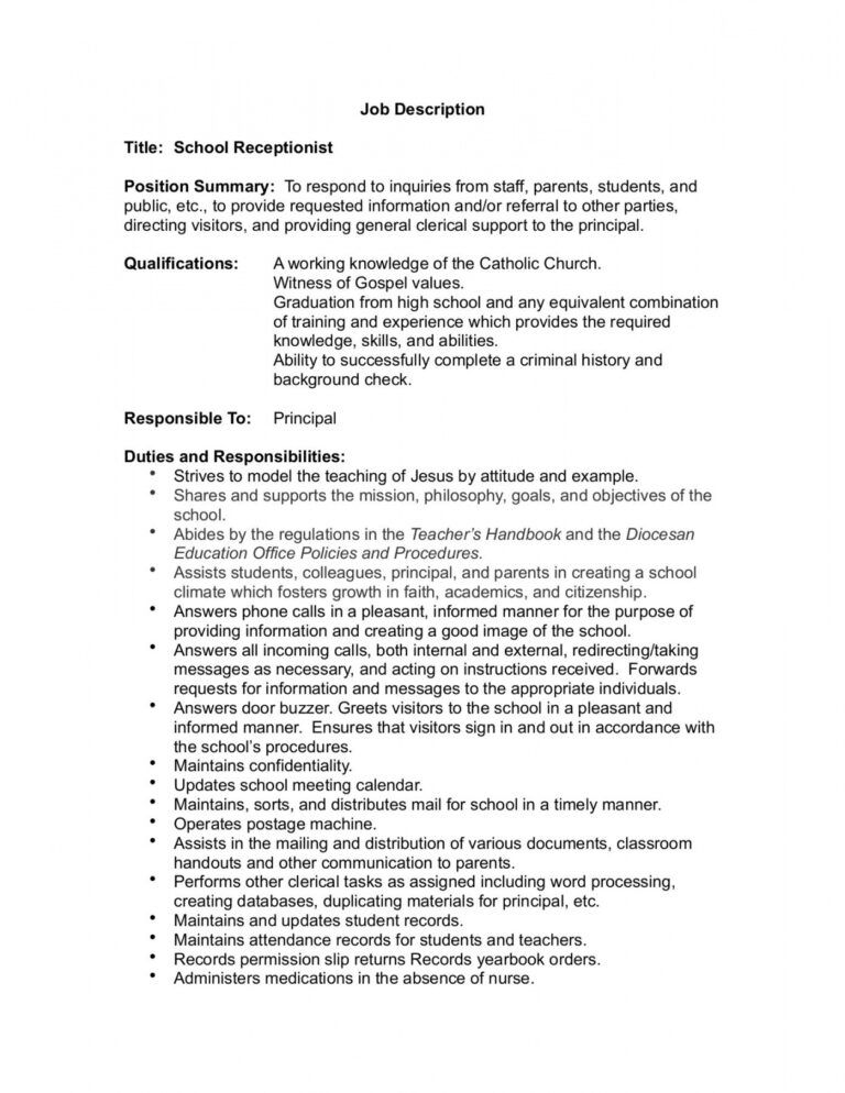 Competency Based Job Description - Dremelmicro