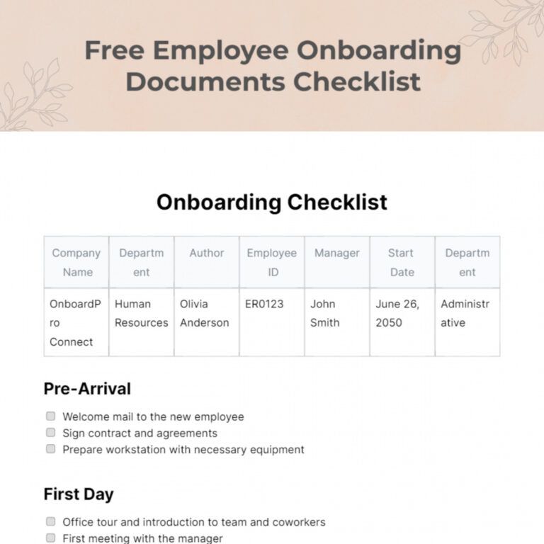 Editable Free Onboarding Checklist Templates & Examples Edit Online ... Editable Free Onboarding Checklist Templates & Examples Edit Online ...