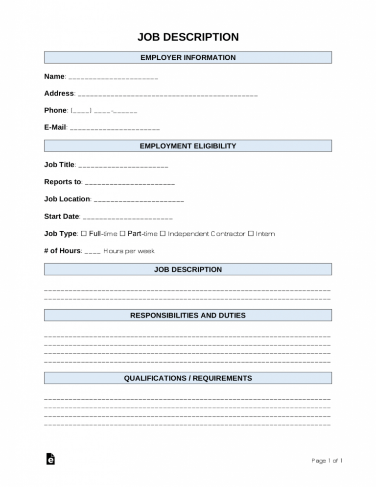 Preschool Director Job Description Template - Dremelmicro