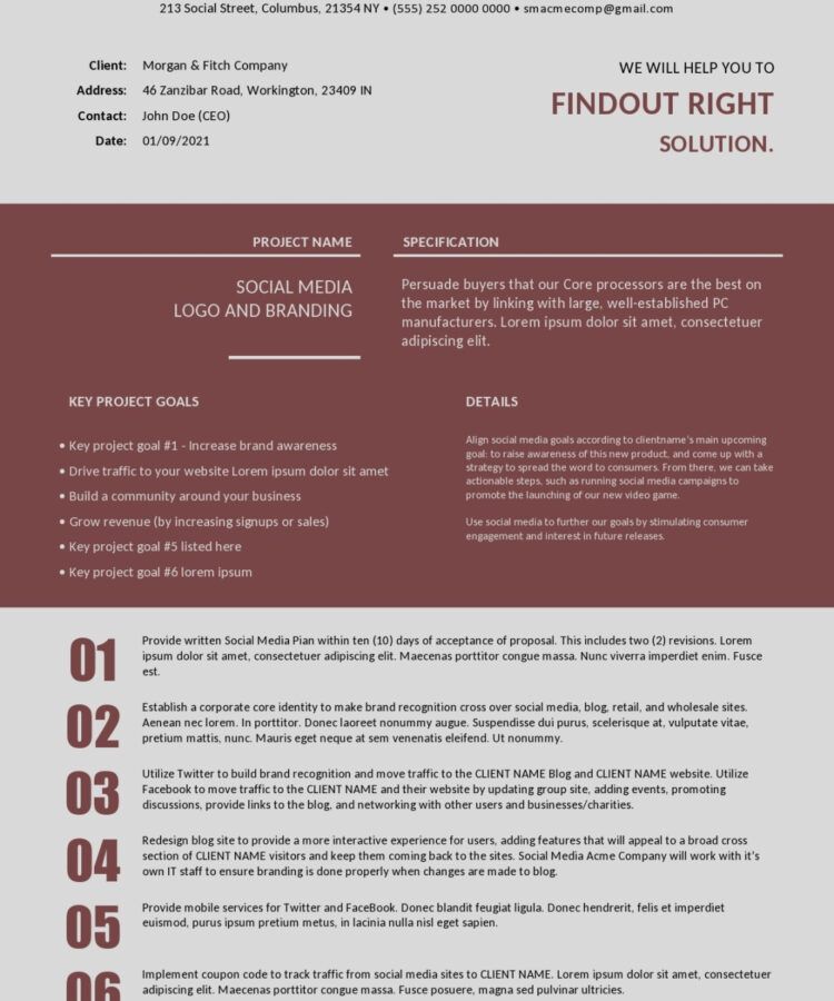 Demolition Scope Of Work Template Dremelmicro