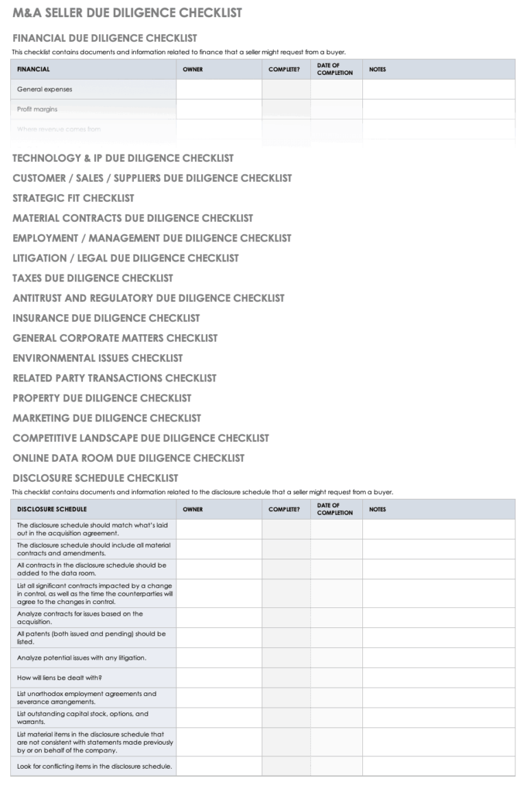 Financial Due Diligence Scope of Work Template - Dremelmicro